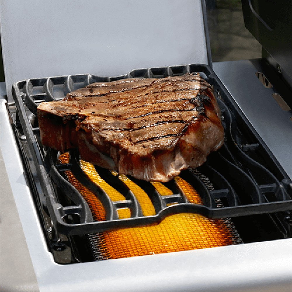 Broil King 10,000 BTU Infrared Side Burner Natural Gas Searing Kit Fits ...