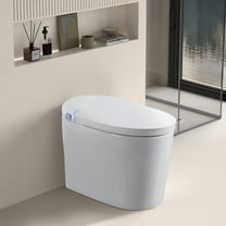 Smart Toilet: Auto Open/Close Lid, Heated Seat, Warm Wash & Dryer ...