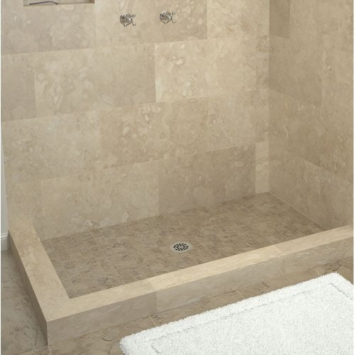 Tile Redi Double Threshold Shower Base with Drain Plate - Walmart.com