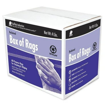 Buffalo Washed Recycled Diaper Rags - Walmart.com