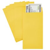 100 Pack Money Envelopes for Cash, Checks, Deposit, Business, Payroll ...