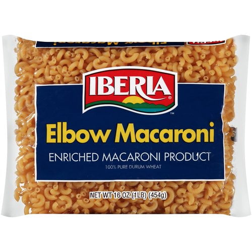 Iberia Elbow Macaroni, 16 oz - Walmart.com