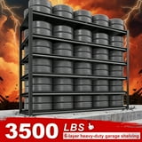 REIBII 84" H Garage Shelving Unit 3500LBS Heavy Duty Adjustable 6-Tier ...