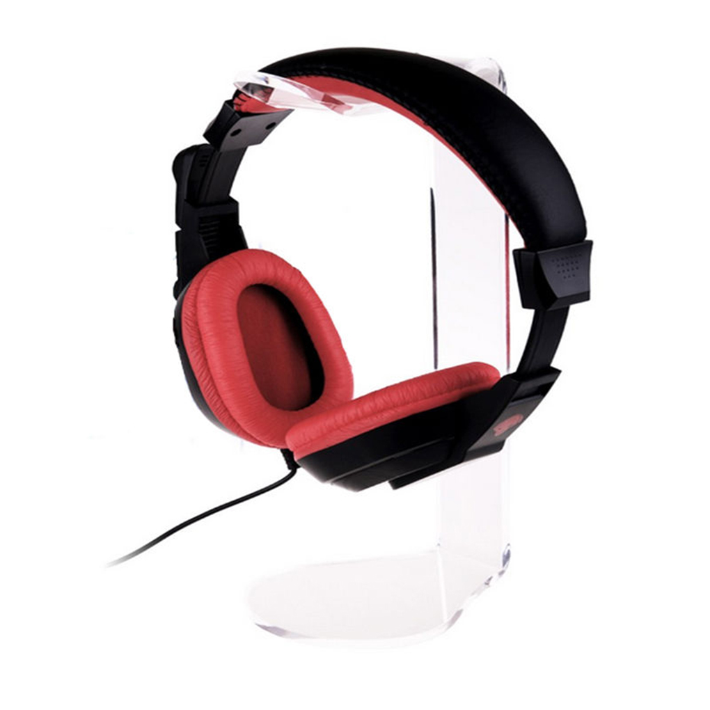 Universal Acrylic Earphone Bracket Headset Hanger Holder Rack Headphone ...