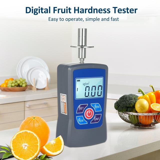 Fruit Hardness Tester Penetrometer Durometer With Range 0.2 To 15 Kgf