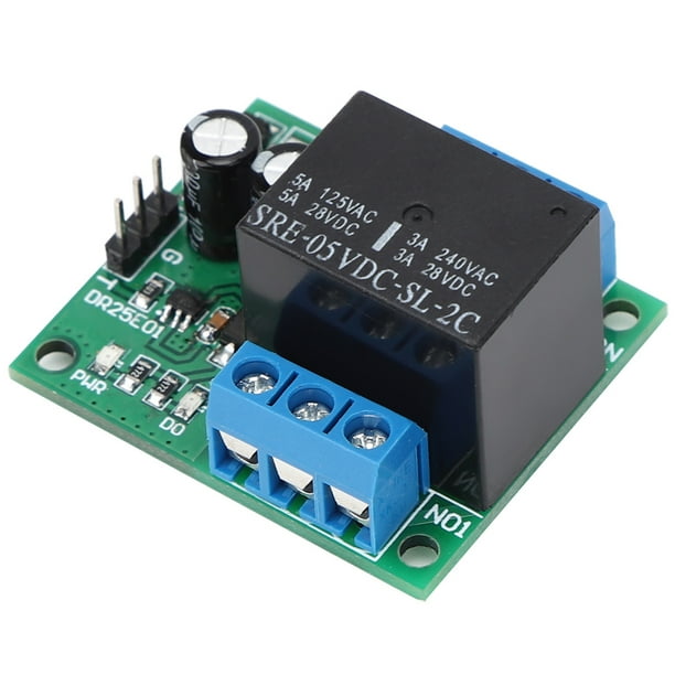DR25E01 DPDT Relay Module Double Pole Double Throw Self Locking ...