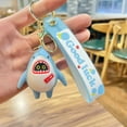 Bombu Ice and Fire Zenless Zone Zero Peripheral Epoxy Doll Keychain ...