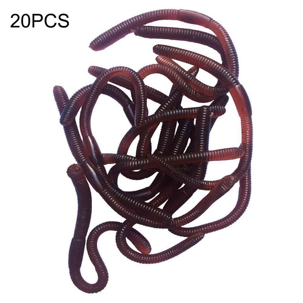 Click here for Doolland 20 Pcs Simulation Earthworm Plastic Lifel... prices
