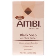 Ambi Skincare Black Soap with Shea Butter, 3.5 Oz Pack of 6 - Walmart.com