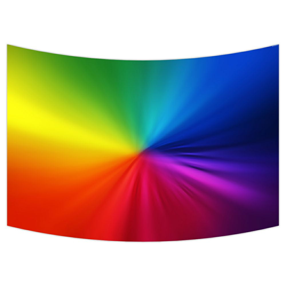 ZKGK Joint Color Rainbow Tapestry Wall Hanging Wall Decor Art for ...