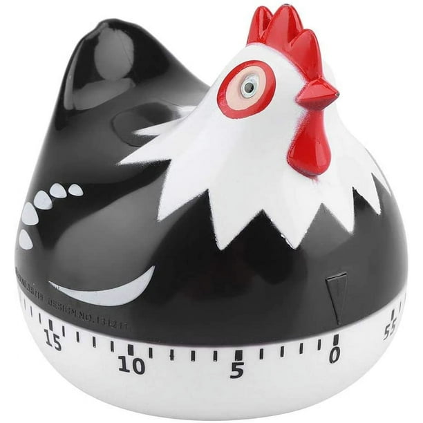 Jinsinto Chicken Pattern Timer, Chicken Pattern Countdown Kitchen Timer ...