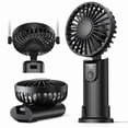 3 In1 Mini Portable Handheld Fan 5000Mah Rechargeable Foldable Fan ...