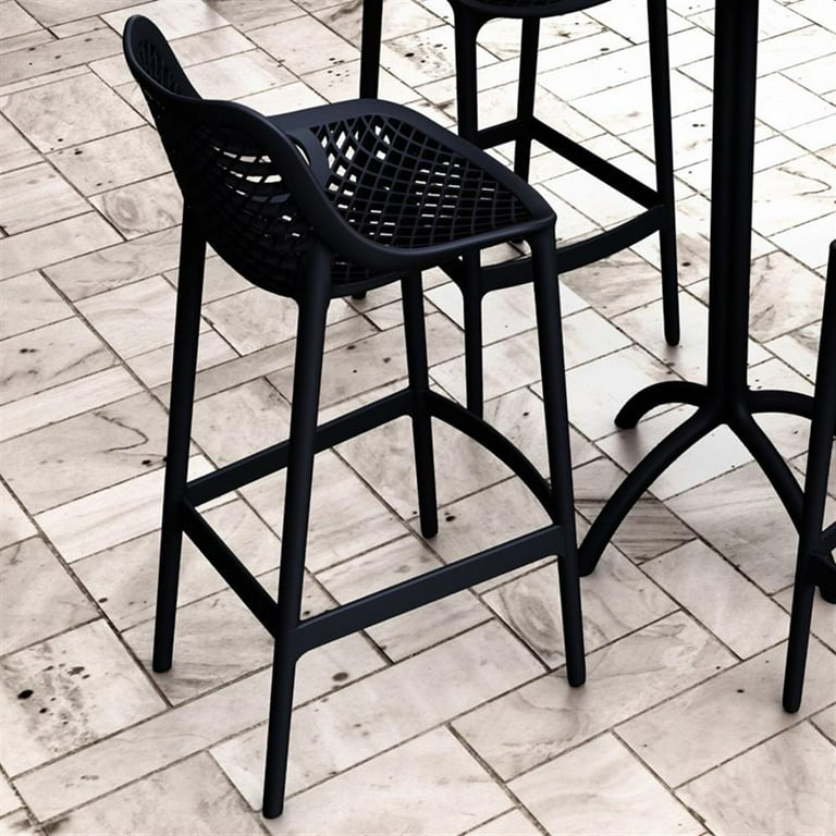 Black patio bar stools store