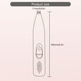 Ceramic Dog Cats Paws Trimmer Cordless Rechargeable Clippers With Low ...