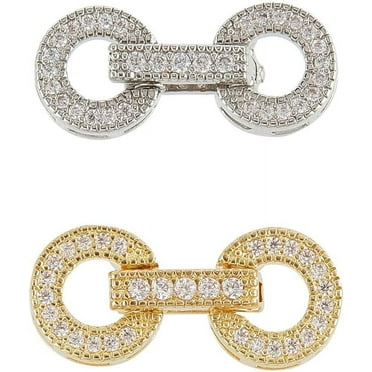 15Pcs Stainless Steel Snap Jewelry Clasps 15mm Jewelry Clasps and ...