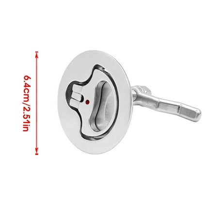Stainless Steel Boat Cabin Cam Latch Canoes Boat Cam Door Round Locks ...