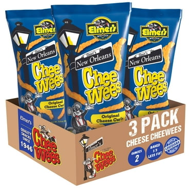 Elmer's New Orleans Chee Wees -- Original (2oz /6 Bags) - Walmart.com