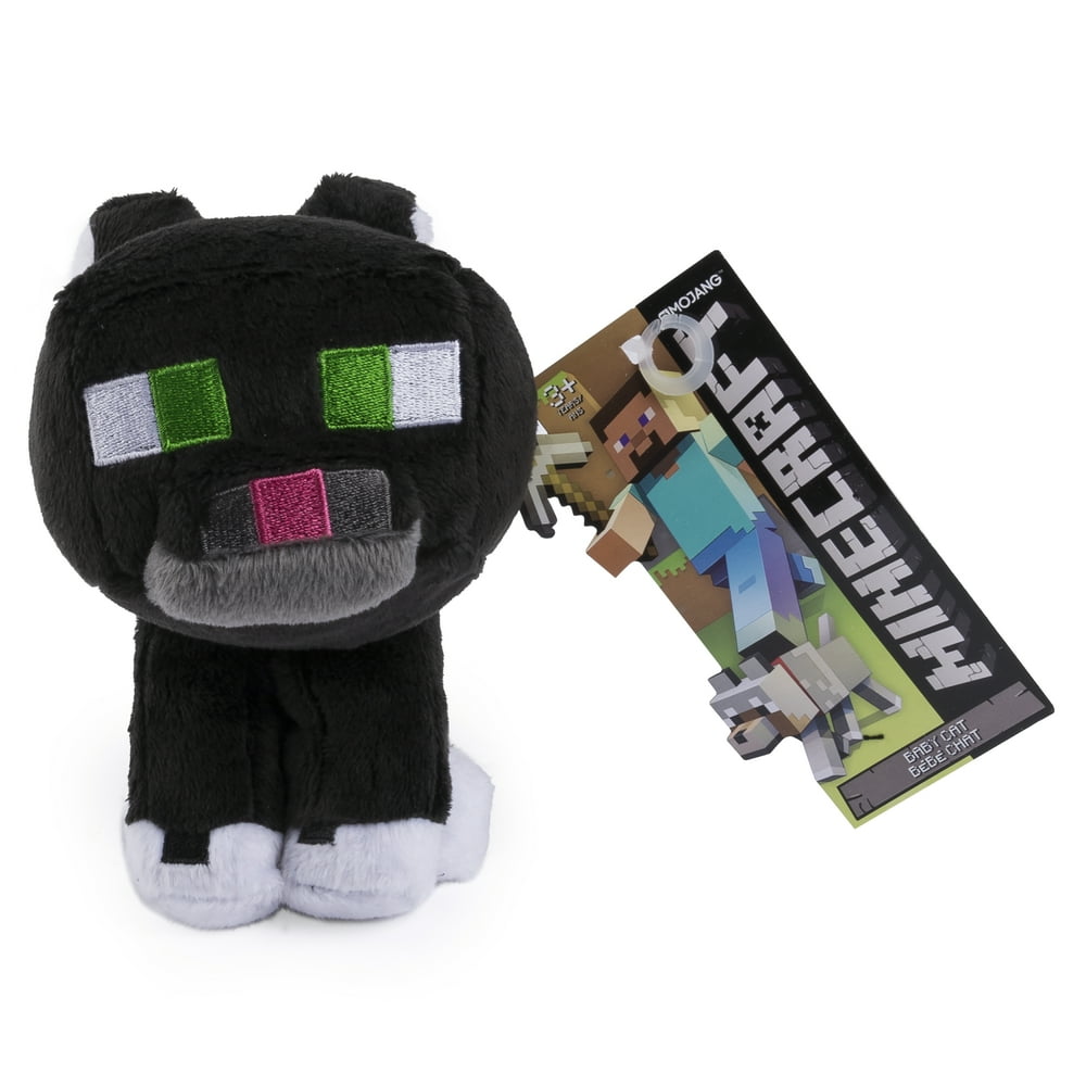 Minecraft - Small Plush - Baby Cat - Walmart.com - Walmart.com