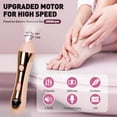 CshidWorld Cordless Electric Nail File, 10-Speed Nail Drill Kit with ...