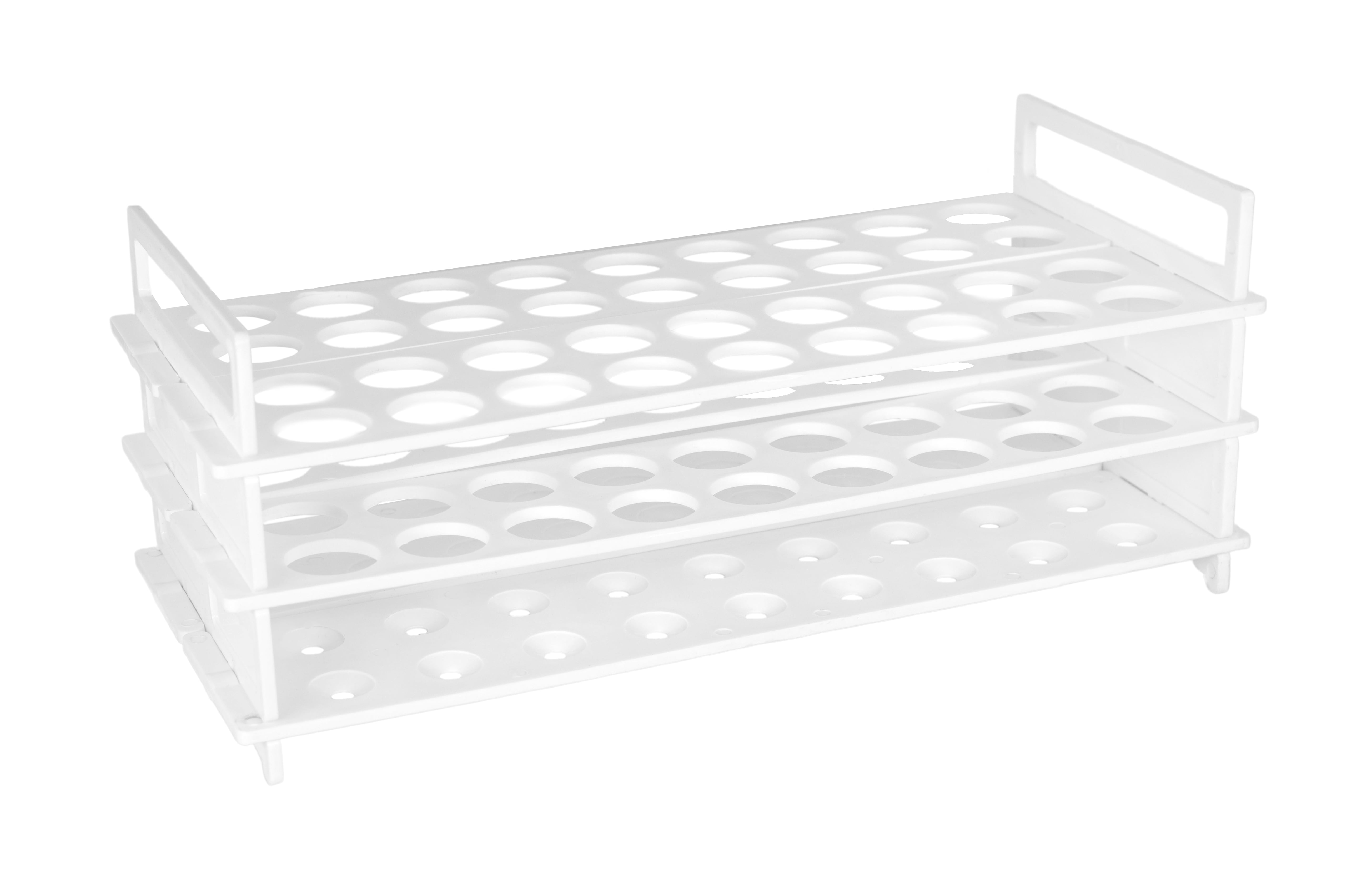 Test Tube Stand, Polypropylene - 25mm x 36 Tube Capacity - Eisco Labs ...