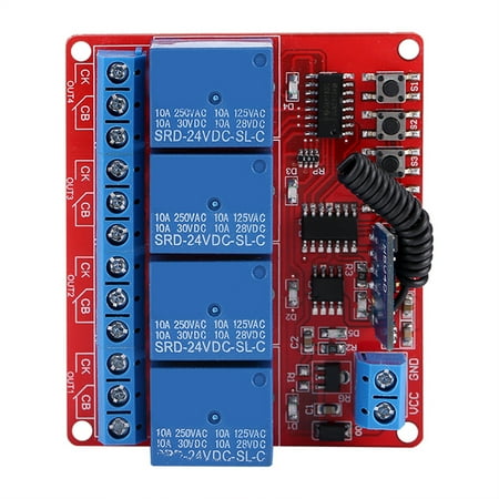 RF Receiver Module, 433MHz 12V Receiver Module, Hand-Control Fan For ...