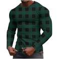 JPVDPA Men Waffle Shirts Comfy Loungewear Pajamas Tops Fashion Color ...