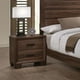 Coaster 205322-CO Medium Warm Brown Nightstand - Walmart.com
