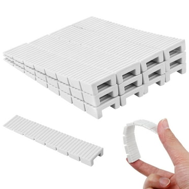 Keeney 3" x 2" Rectangle Plastic Leveling Shims (8 Pack) - Walmart.com