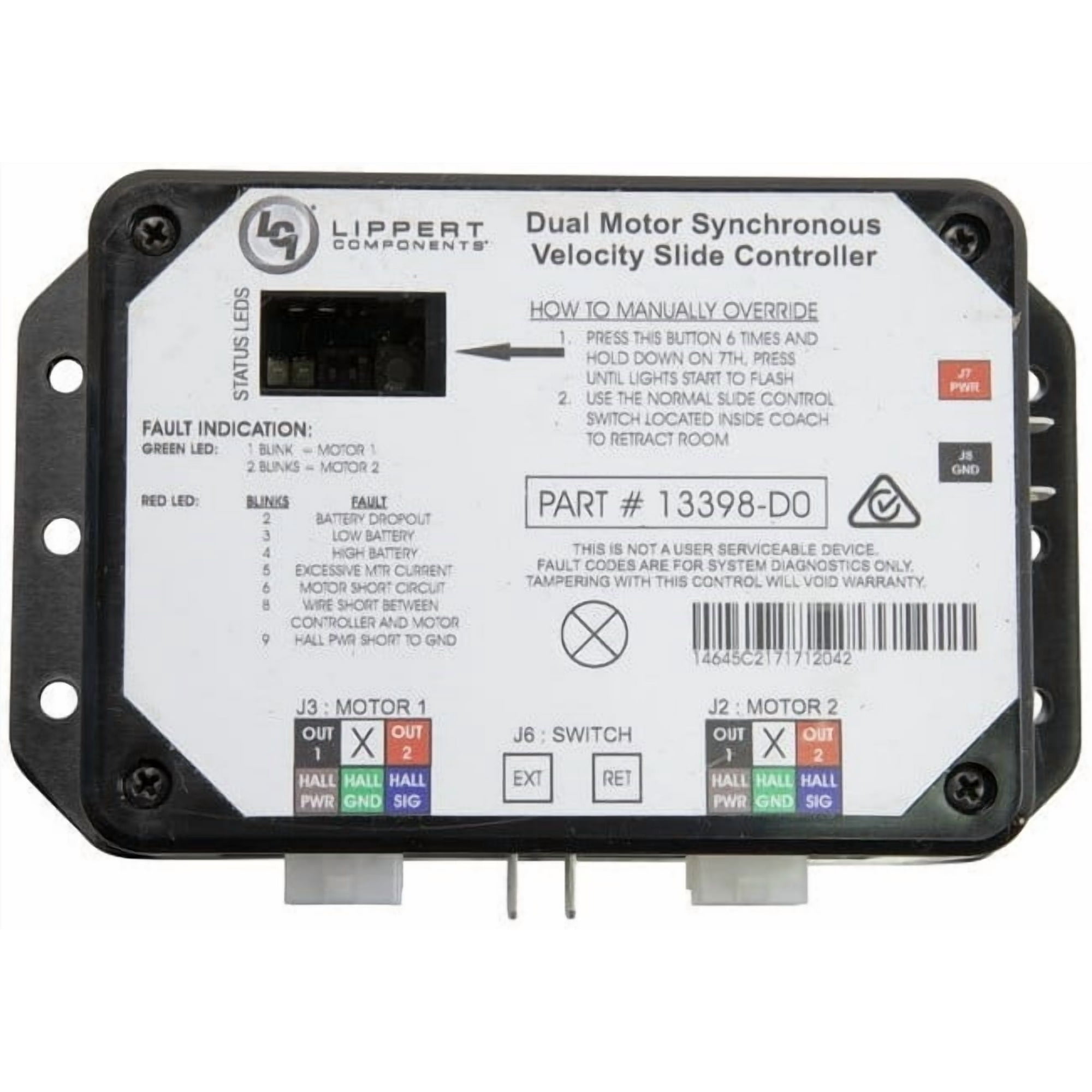 Click here for Lippert Components Slide Out Control Module 211852... prices