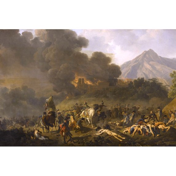 24x36 gallery poster, Napoleon Bonaparte during the Italian campaign in ...
