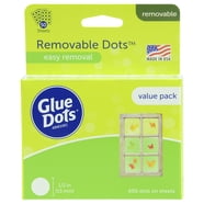 Glue Dots Mini Dots Adhesive Value Pack Sheets, 3/16 Inch, Clear, Pack ...