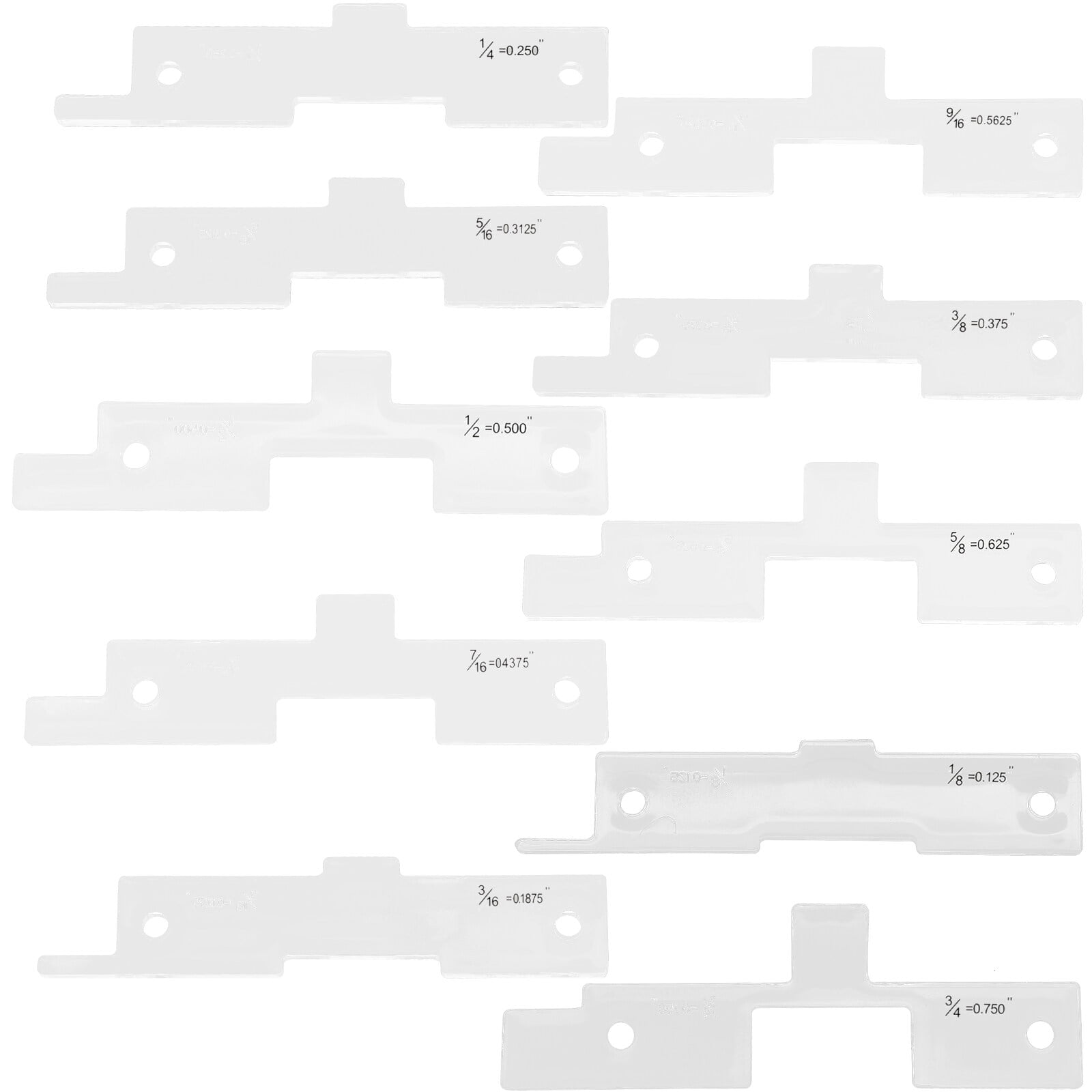 Setup Blocks Woodworking 10pcs Router Table Set Up Bars Precision Setup ...