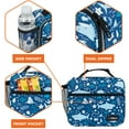 OPUX Insulated Kids Lunch Bag, Leakproof Small Cooler with Front ...