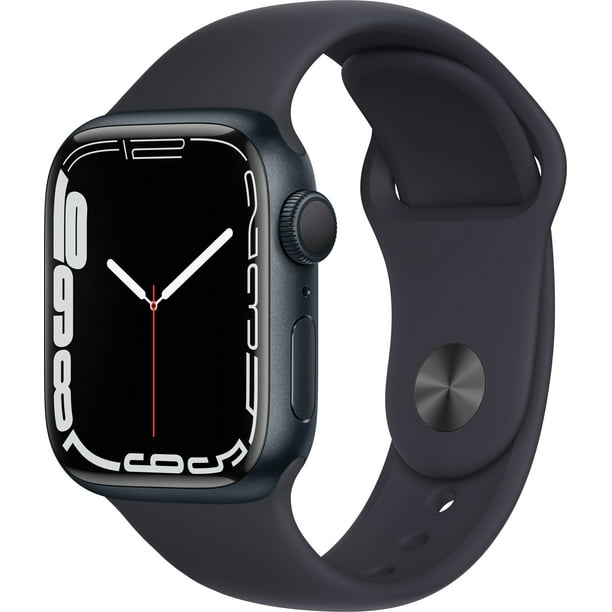Restored Apple Watch Gen 7 Series 7 41mm Midnight Aluminum - Midnight ...