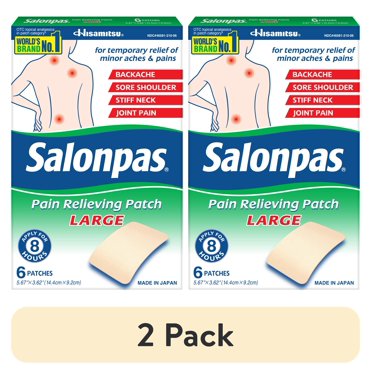 Mentholatum WellPatch Backache Extra Large Ultra Strength Pain Relief ...