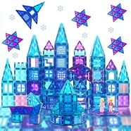 Little Pi Toys Princess Castle Magnetic Building Blocks Playset - 102 ...