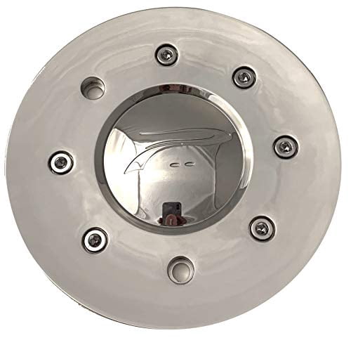 4 Pack - 89-9191 Platinum Chrome Wheel Center Cap - Walmart.com
