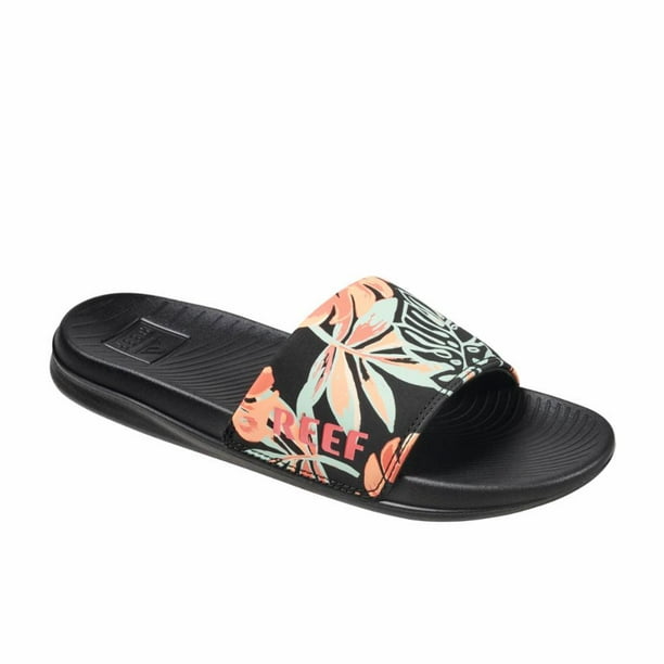 Reef Women REEF ONE SLIDE BLACK MONSTERA - Walmart.ca