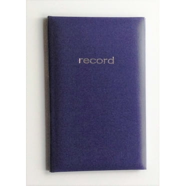Boorum & Pease Account Book, Ledger Style, Blue, 300 Pages, 12 1/8 x 7 ...