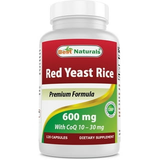 Swanson Red Yeast Rice and Coq10 - Traditional Formula 60 Veggie ...
