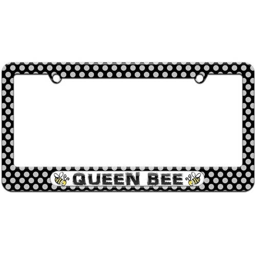 Queen Bee, Bumble Bee License Plate Tag Frame, Multiple Colors ...