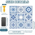 1 Set Waterproof PVC Tile Stickers for Kitchen Bathroom Waterprrof ...