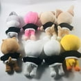 8 Adorable Cartoon Plush Toys Set - Choose from Dog/Fox/Wolf/Cat/Rabbit ...