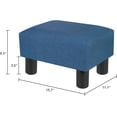 Small Footstool Ottoman Footrest Modern Home Living Room Bedroom ...