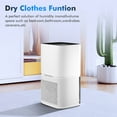 VBOOX TRABE Dehumidifier, 500 Sq.Ft Dehumidifier for Basement, 50oz ...