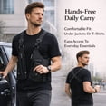 2026 New Premium Leather Adjustable Underarm Shoulder Bag for Men, Anti ...