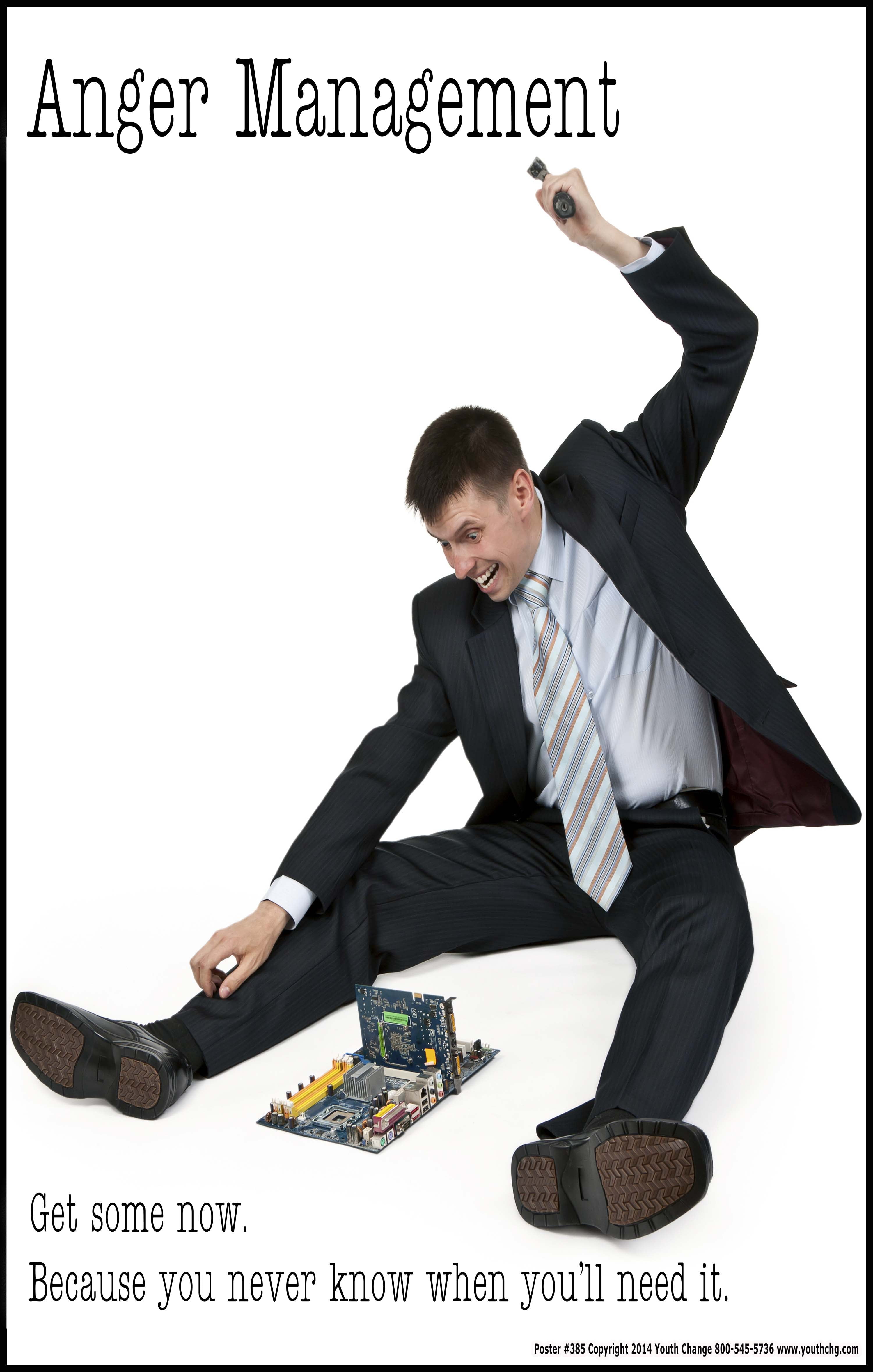 Youth Change Poster #385 Hysterical Student Anger Management Poster for ...