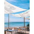 Animal Sun Shade Sail 14'X18' Elephant Tiger Giraffe Zebra UV Block ...