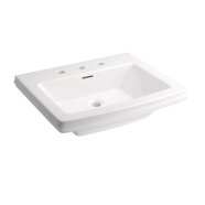 TOTO® 19" x 12-3/8" Rectangular Undermount Bathroom Sink with ...