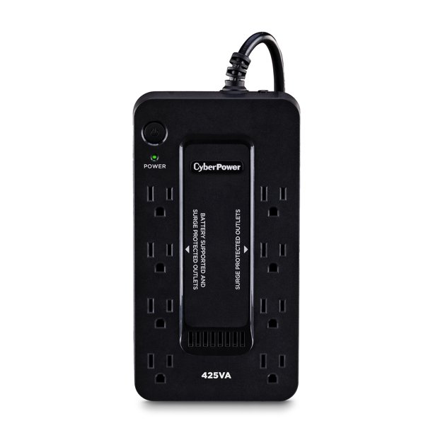 CyberPower Standby ST425 900VA 8-Port Compact UPS - 120V AC - Walmart.com